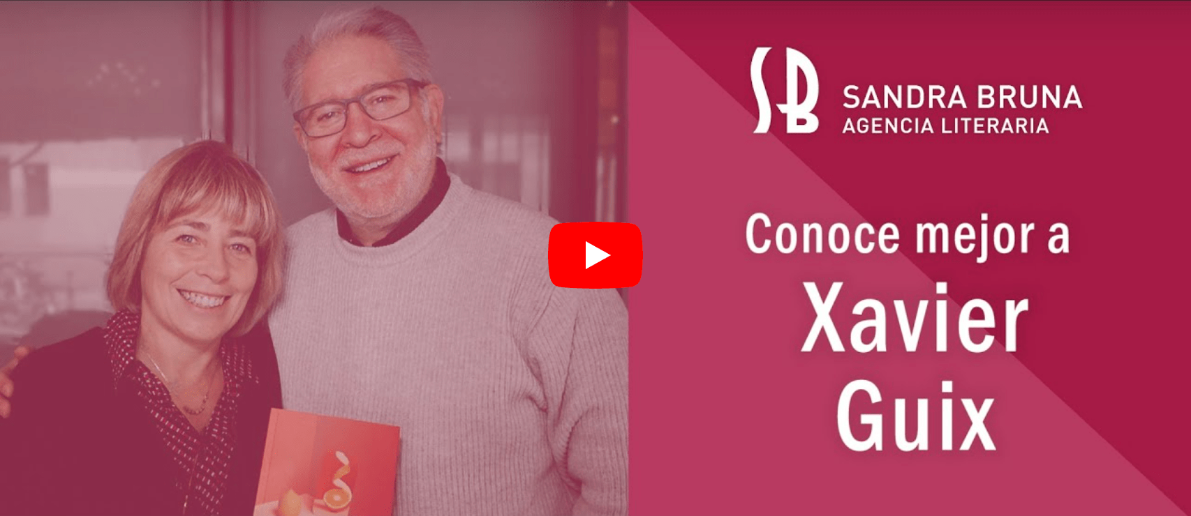 Conoce mejor a XAVIER GUIX - Sandra Bruna Agencia LiterariaConoce mejor ...